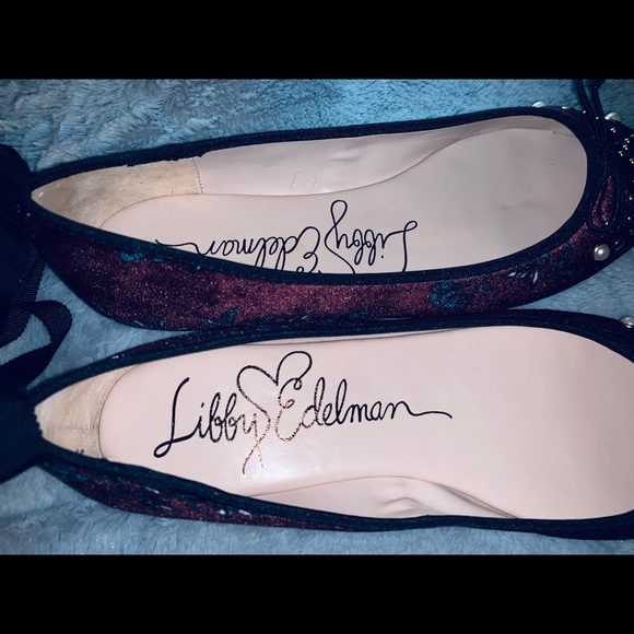 libby. edelman | Shoes | Libby Edelman Ballet Flats 85 Gladiator Straps ...